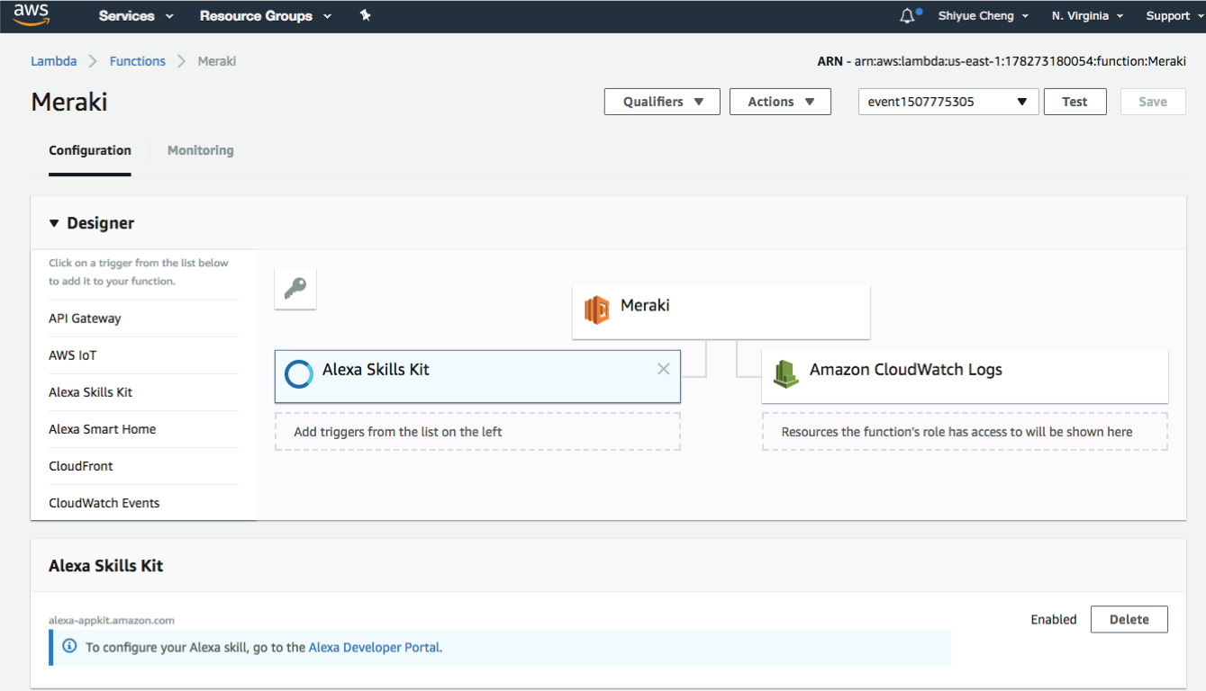 Meraki Dashboard with Alexa - Developer Hub – Homepage - Cisco Meraki Developer Hub