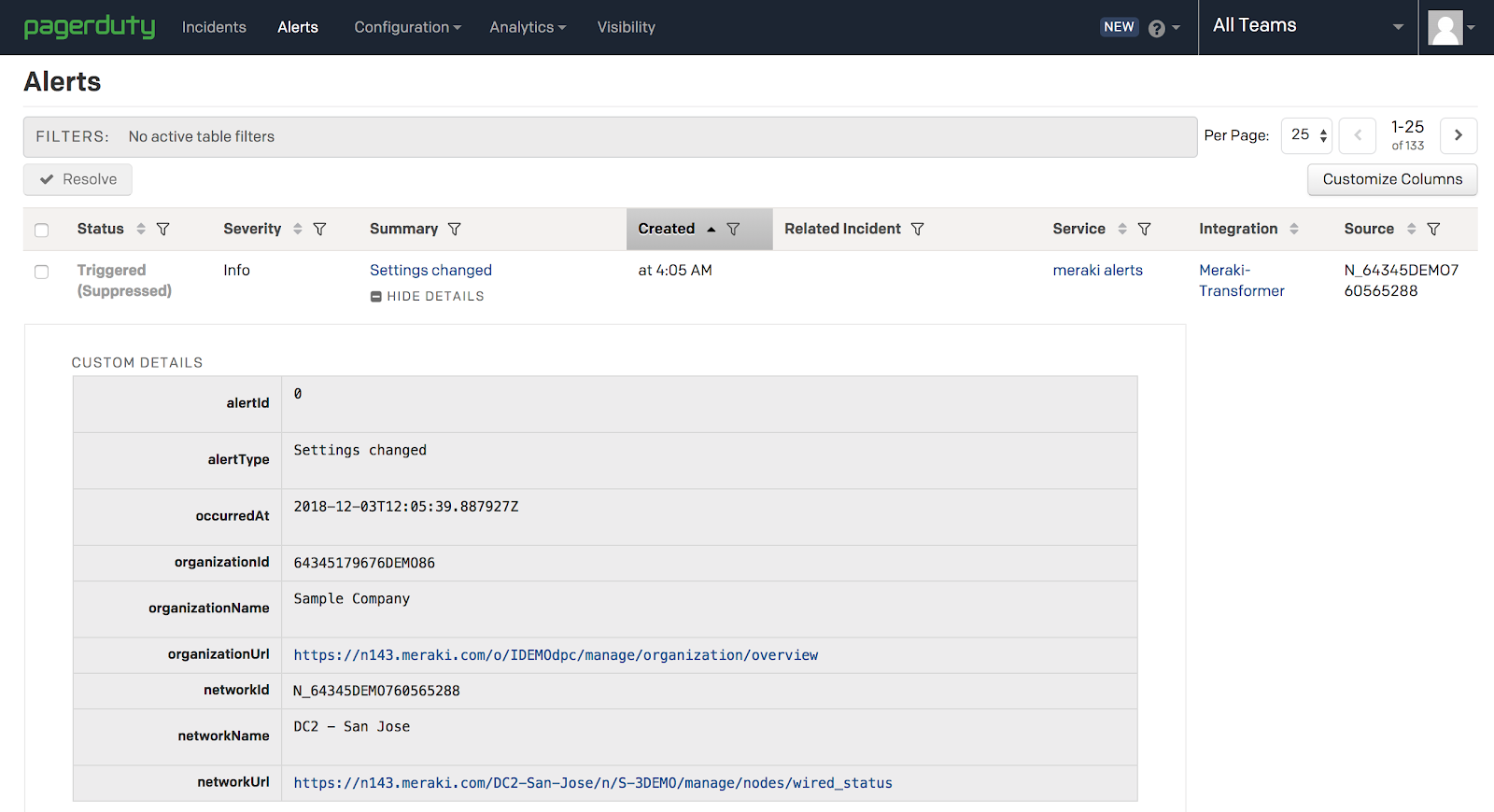 Meraki Alerts with PagerDuty - Meraki Developer Hub – Homepage - Cisco ...